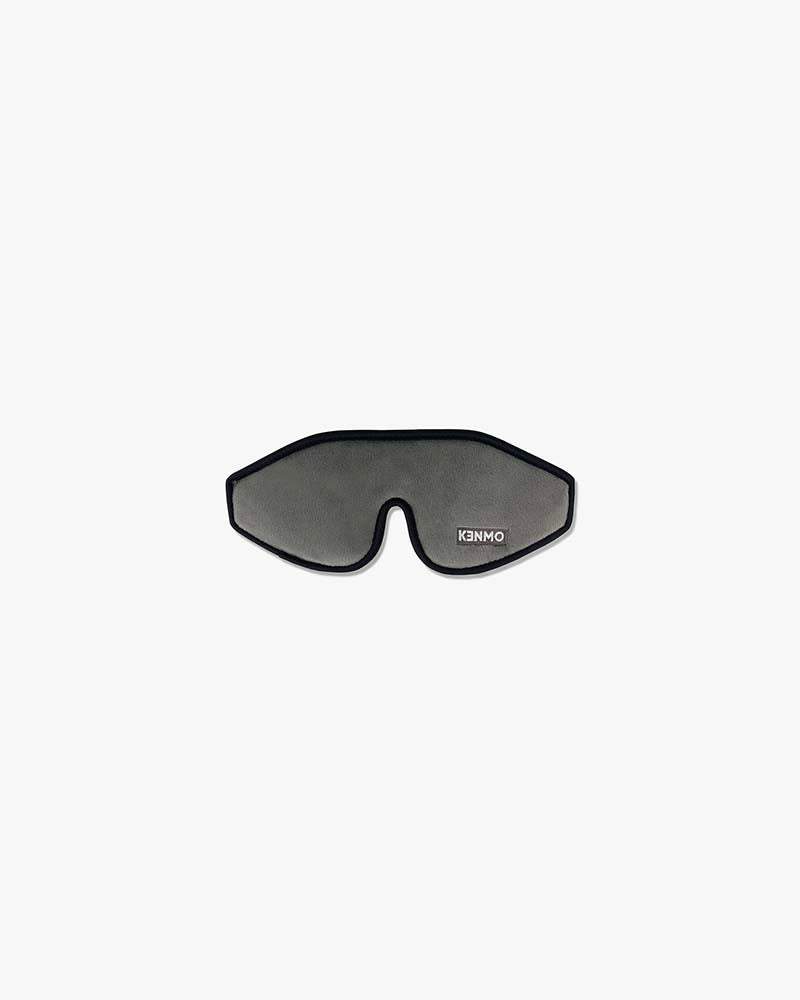 Gray Sleep Eye Mask | Comfortable With Kenmo Logo - Kenmo®